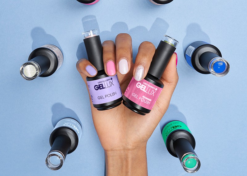 Summer beaches inspire Gellux for SS23 nails